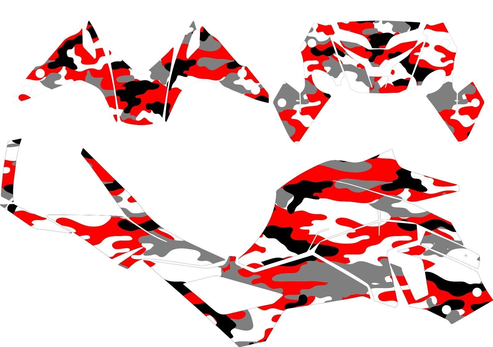 Honda MSX125 sticker Kit - Honda Grom sticker kit - msx graphics - grom ...