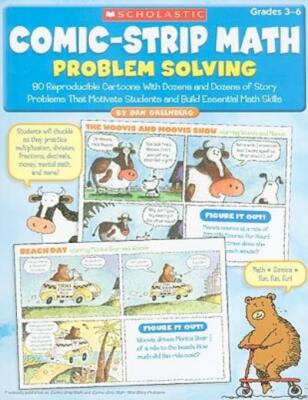 Comic-Strip Math: Problem Solving: 80 Reproducible Cartoons With Dozens ...