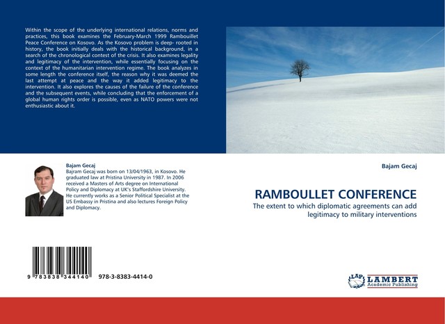 Ramboullet Conference von Bajam Gecaj (2010, Taschenbuch) online kaufen ...