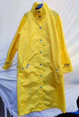 Vintage Pakamac Japan 80’s Trench Coat Yellow Size 10 Very Good ...