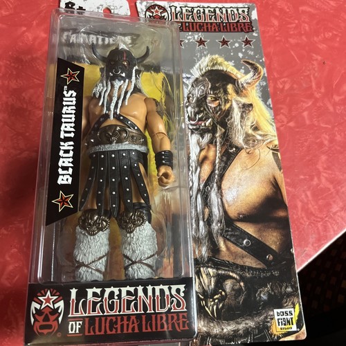Legends Of Lucha Libre Black Taurus Action Figure Boss Fight Shop New ...