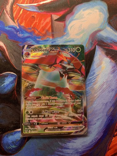 Orbeetle VMAX - 021/185 - Pokemon Vivid Voltage Sword Shield Ultra Rare ...