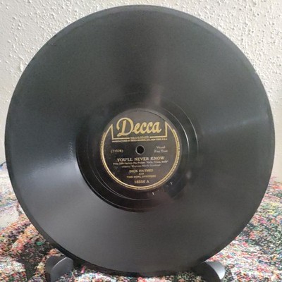 Dick Haymes, Decca #18556. You'll Never Know/Wait For Me Mary,78 rpm | eBay