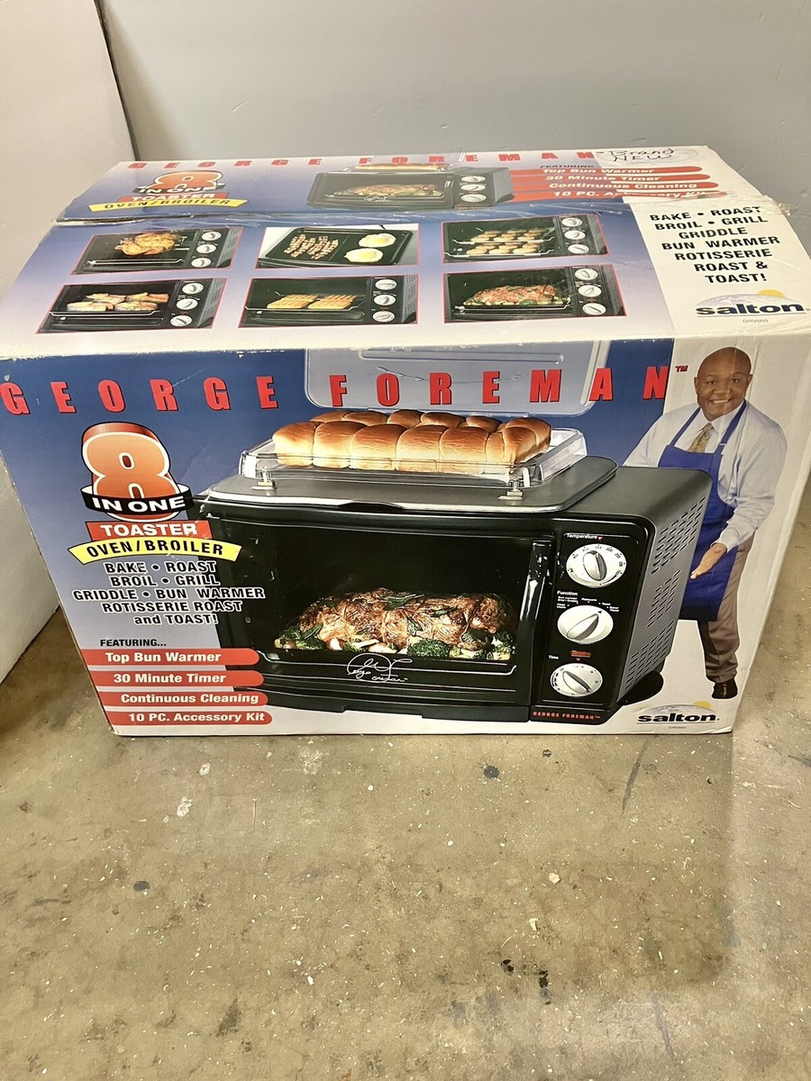 George Foreman Oven R2 Toastmaster Toaster Oven Broiler, George