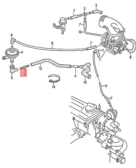 Genuine VW Corrado Golf Jetta Passat 4Motion syncro ADAPTER inner ...