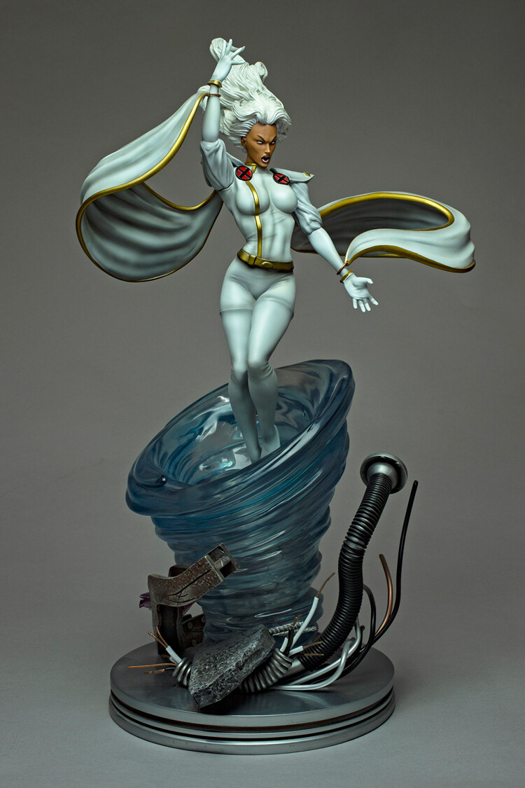 Custom Storm Statue NOT Kotobukiya Bowen Diamond Select X-Men | eBay