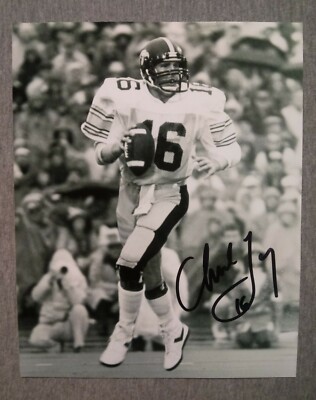 (1981-1984) IOWA HAWKEYES- CHUCK LONG AUTOGRAPH 8x10 ACTION PHOTO #1 ...