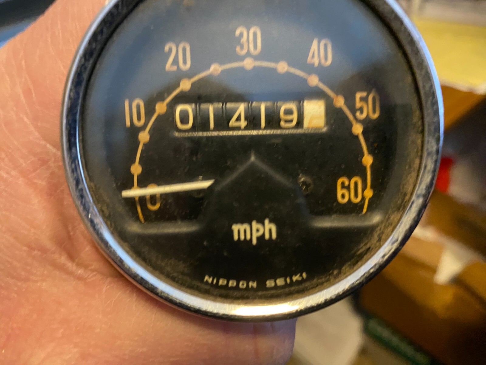 Nippon Seiki Speedometer Motorcycle Scooter ? Vintage 1970s? | eBay