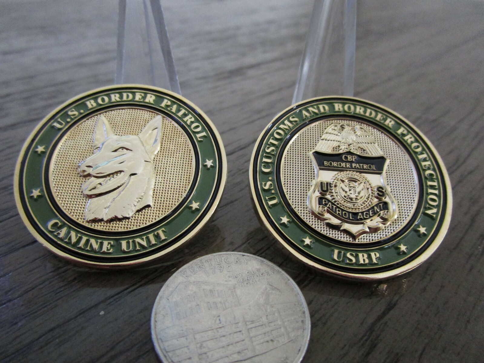 US Customs and Border Protection Canine Unit USCB CBP K9 Challenge Coin ...
