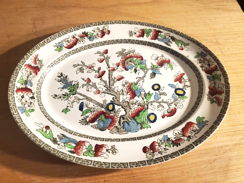 Indian Tree Johnson Brothers England 12x9.5 platter (storeloc code ...