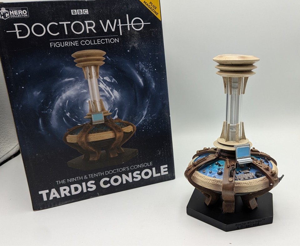 Eaglemoss Hero Collector Doctor Who TARDIS CONSOLE Ninth & Tenth ...