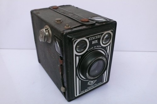 Agfa Synchro Box 120 Format Camera Made in India Rare Portratlinse ...
