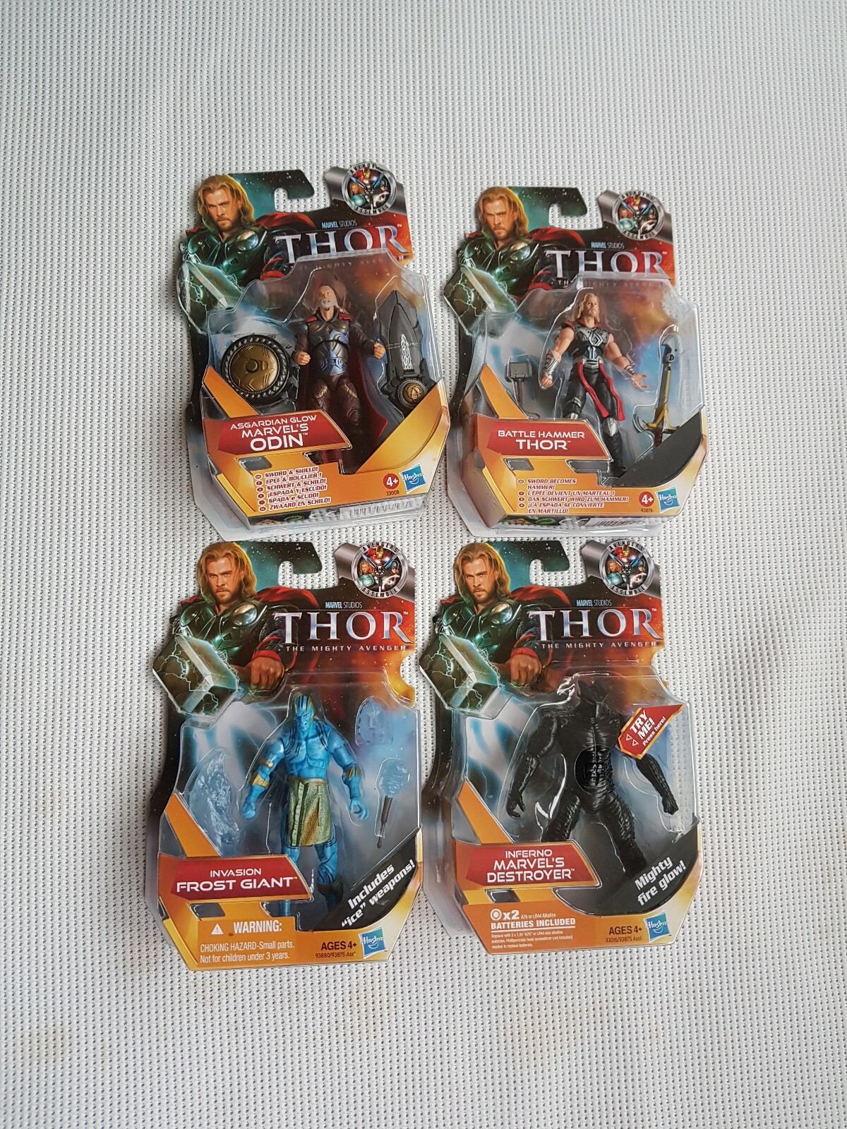 Thor Movie 10cm Action Figure Axe Attack Thor. Hasbro. for sale online ...