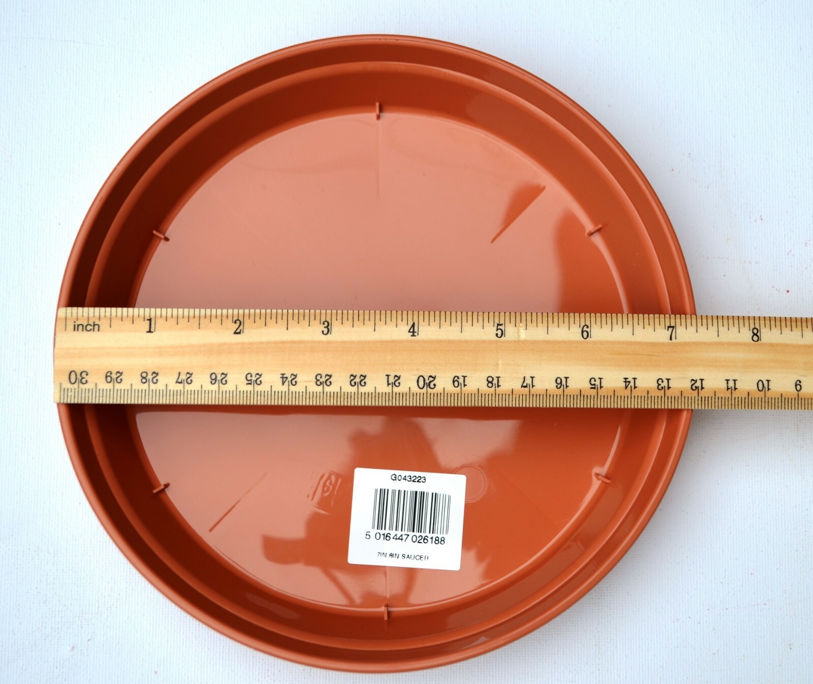 Round Small, Large Plastic Plant Pot Water Tray Base Saucer for 3" 4" 5 ...