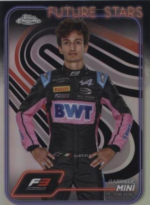 2024 Topps Chrome Formula 1 - F3 Drivers Future Stars Gabriele Mini #44 ...