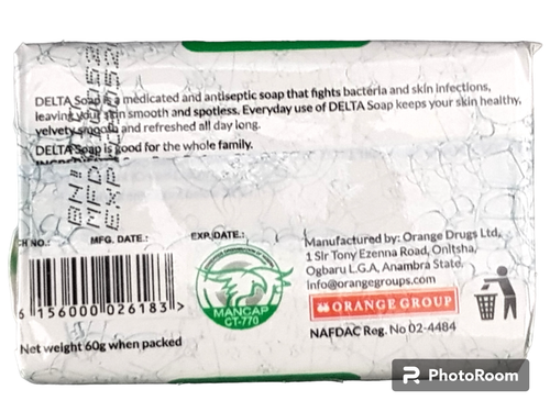 Delta Medicated and Antiseptic Soap (Pack of 3) | eBay UK