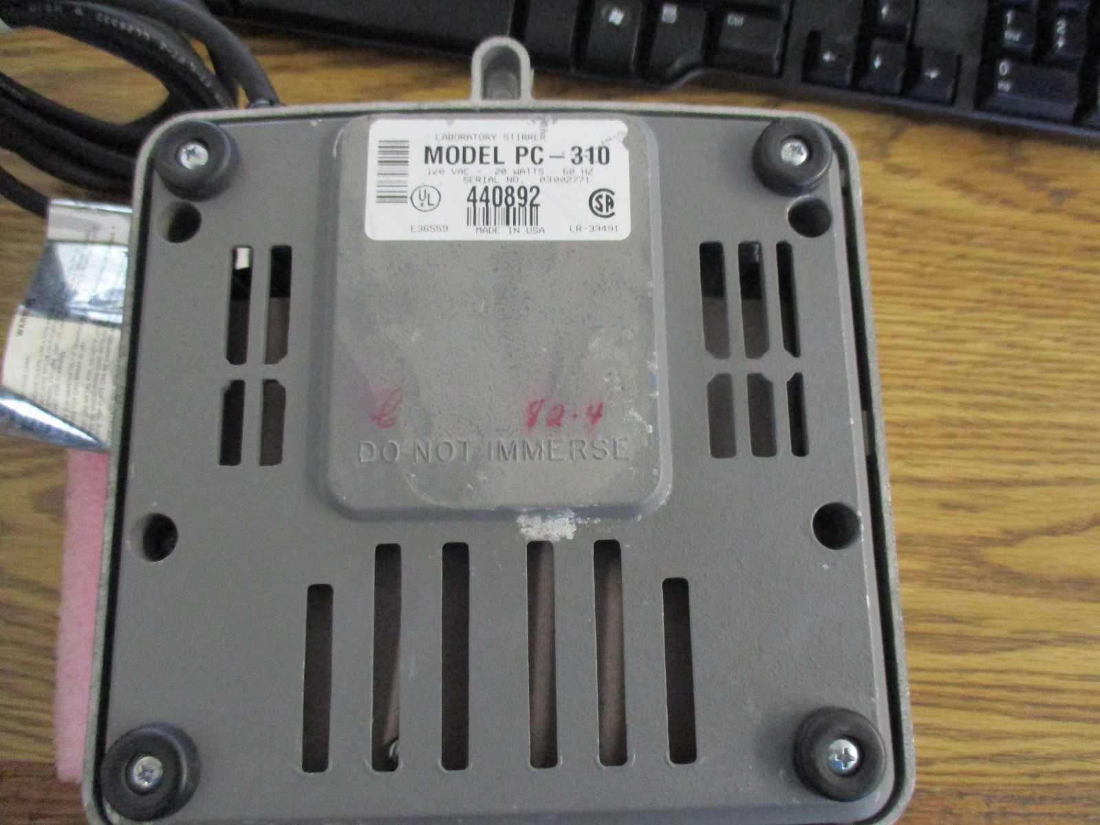 Corning: PC-310 Stirrer w/ Appleton ECP-2023 Explosion Proof Plug ...