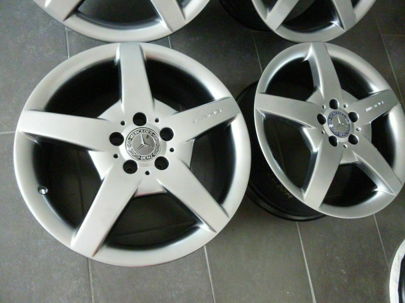 Amg Rims 18" Styling 3 Mercedes R170 R171 W208 W209 W202 W203 CLK SLK C ...