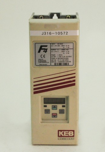 10572 KEB COMBIVERT FREQUENCY CONVERTER E167544 | eBay
