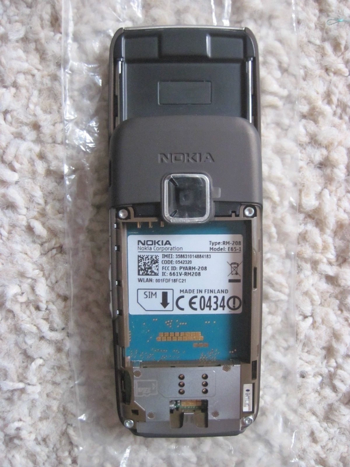 Nokia E65 - 50 MB - Brown (Unlocked) for sale online | eBay