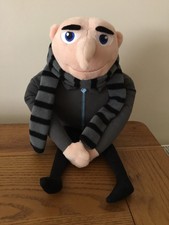 Gru Soft Toy Plush Despicable Me 10" 26cm for sale online | eBay