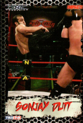 2008 TriStar TNA Impact Wrestling Card #35 Sonjay Dutt | eBay