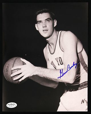 1962-64 Gene Conley New York Knicks Signed Autographed Photo 8 x 10 JSA ...