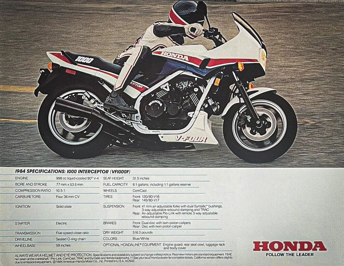 Honda VF1000F Interceptor is Pure ’80s Retro Cool