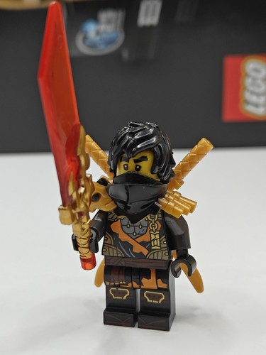 NEW Ninjago Cole w Reveal Blade Custom Lego Minifigure 71844 Dragons ...