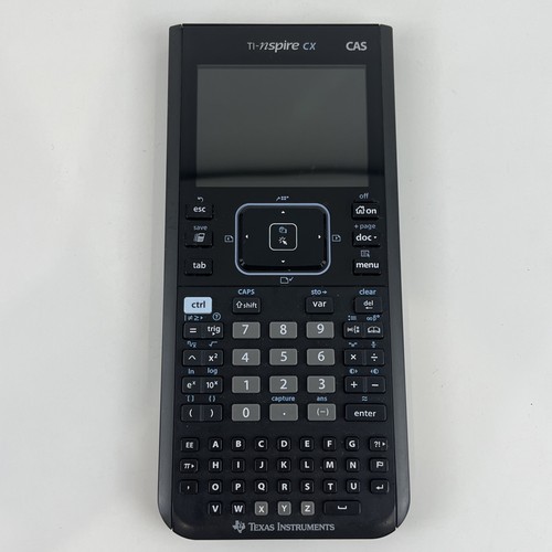 Texas Instruments TI-NSPIRE CX CAS Graphing Calculator Tested Working ...