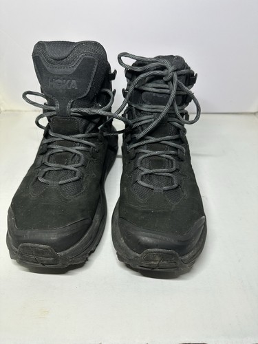 Hoka One One Kaha 3 GTX Invisible Fit Waterproof Hiking Shoes Black Men ...