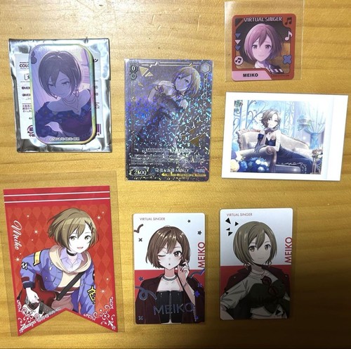 Proseca Meiko Card Can Badge 7 Piece Set | eBay