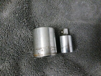 ALLENITE 15/16" 12 Point 1/2" Drive Shallow Socket And Adapter 1/2" To ...