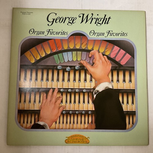 George Wright – Organ Favorites PAS-2-1025 Vinyl LP AB23 | eBay