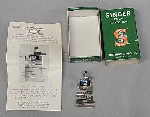 Vtg Singer Edge Stitcher No. 36865 Attachmet | eBay