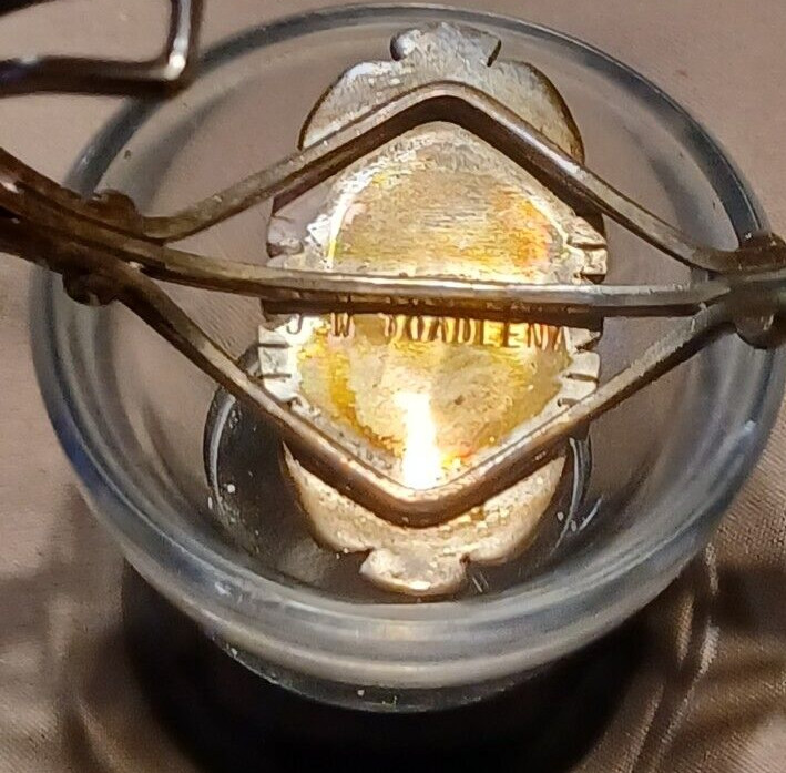 Vintage JW Toadlena Navajo Sterling Art Deco Bangle W… - Gem