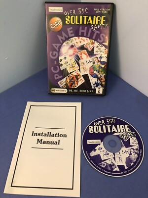 Over 350 Solitaire Games - PC Game Hits Nodtronics PC CD-Rom Windows ...