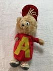 Vintage 1983 Alvin And The Chipmunks ALVIN 11” Plush Doll CBS Toys Red ...