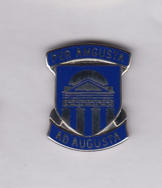 US Army ROTC Longwood College, VA crest DUI badge G-23 | eBay