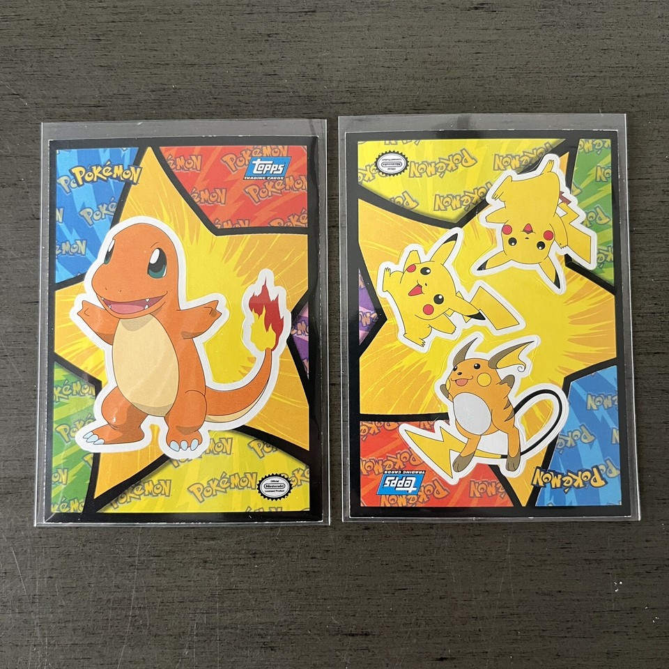 Vintage TOPPS Pokémon The Movie: Mewtwo Strikes Back Blue Label Pokemon ...