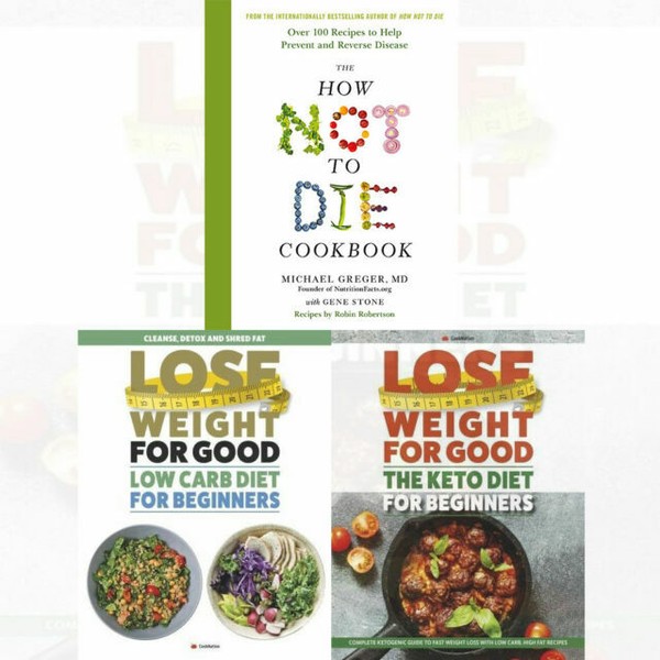 How Not to Die Cookbook Michael Greger Recipes 3 Books Collection Set ...