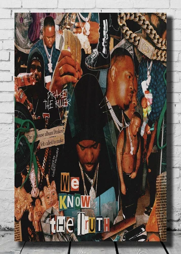 Drakeo The Ruler Album Poster We Know The Truth 27x40 Art Music T-461 ...