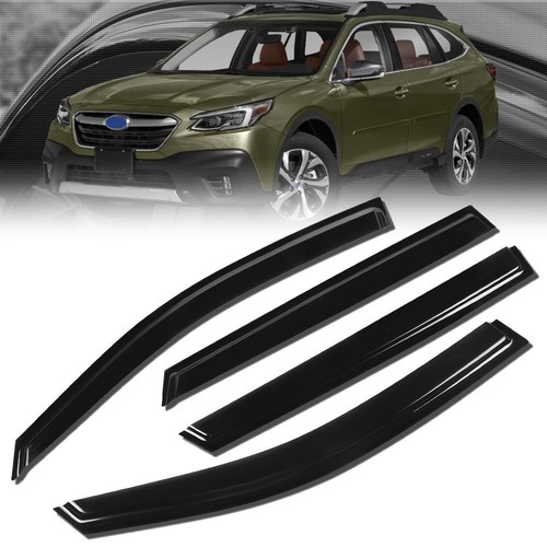4X Smoke Tinted [Type-on] Sun/Wind/Rain Window Visors Guard For 20-24 ...