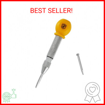 MulWark 5" Spring-Loaded Automatic Steel Center Hole Punch Marker ...