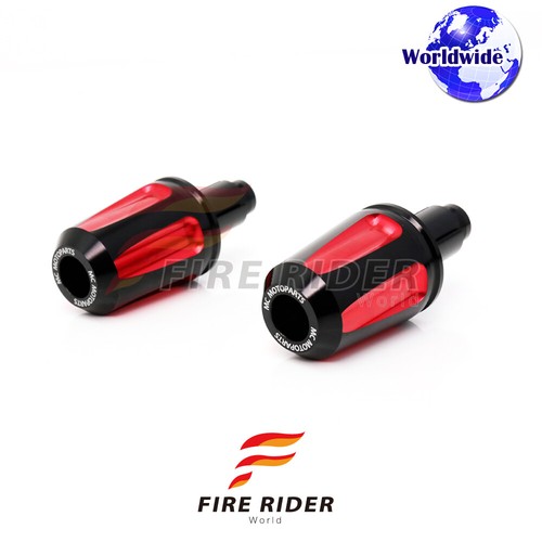 FAIZ CNC Red Bar Ends Pair For Honda CB1100 RS 14 15 16 17 18 19 20 21 ...