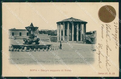 Roma Città Tempio Supposto di Vesta Giubileo Anno Santo cartolina ...