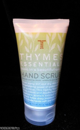 THYMES ESSENTIALS EXFOLIATING HAND SCRUB~4 OZ~NEW~NO BOX | eBay