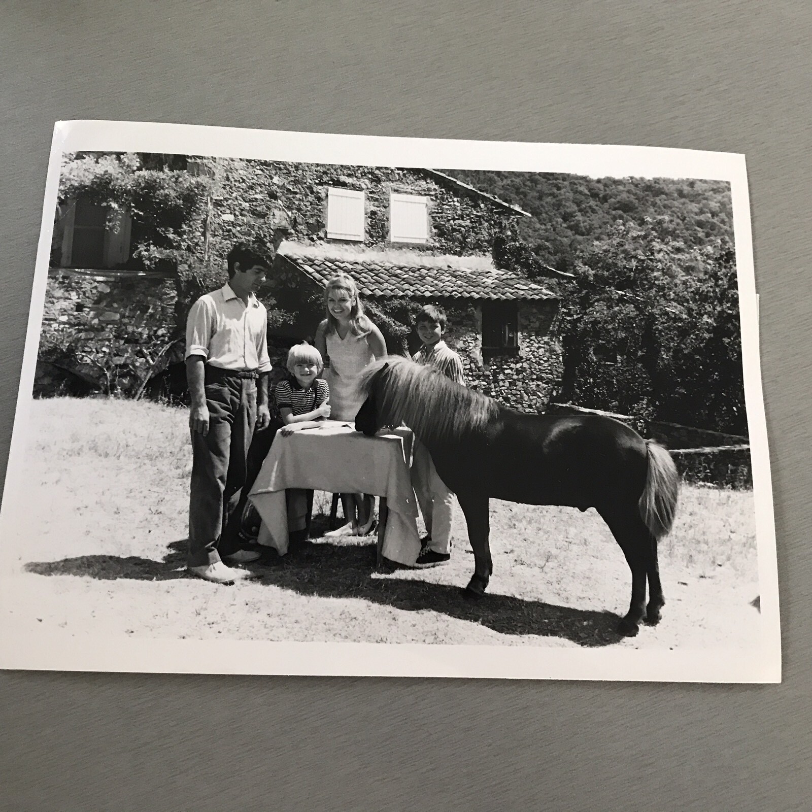 POLY (Mehdi, René Thomas, S DI NAPOLI, T. MISSUD, C.AUBRY) PHOTO DE ...
