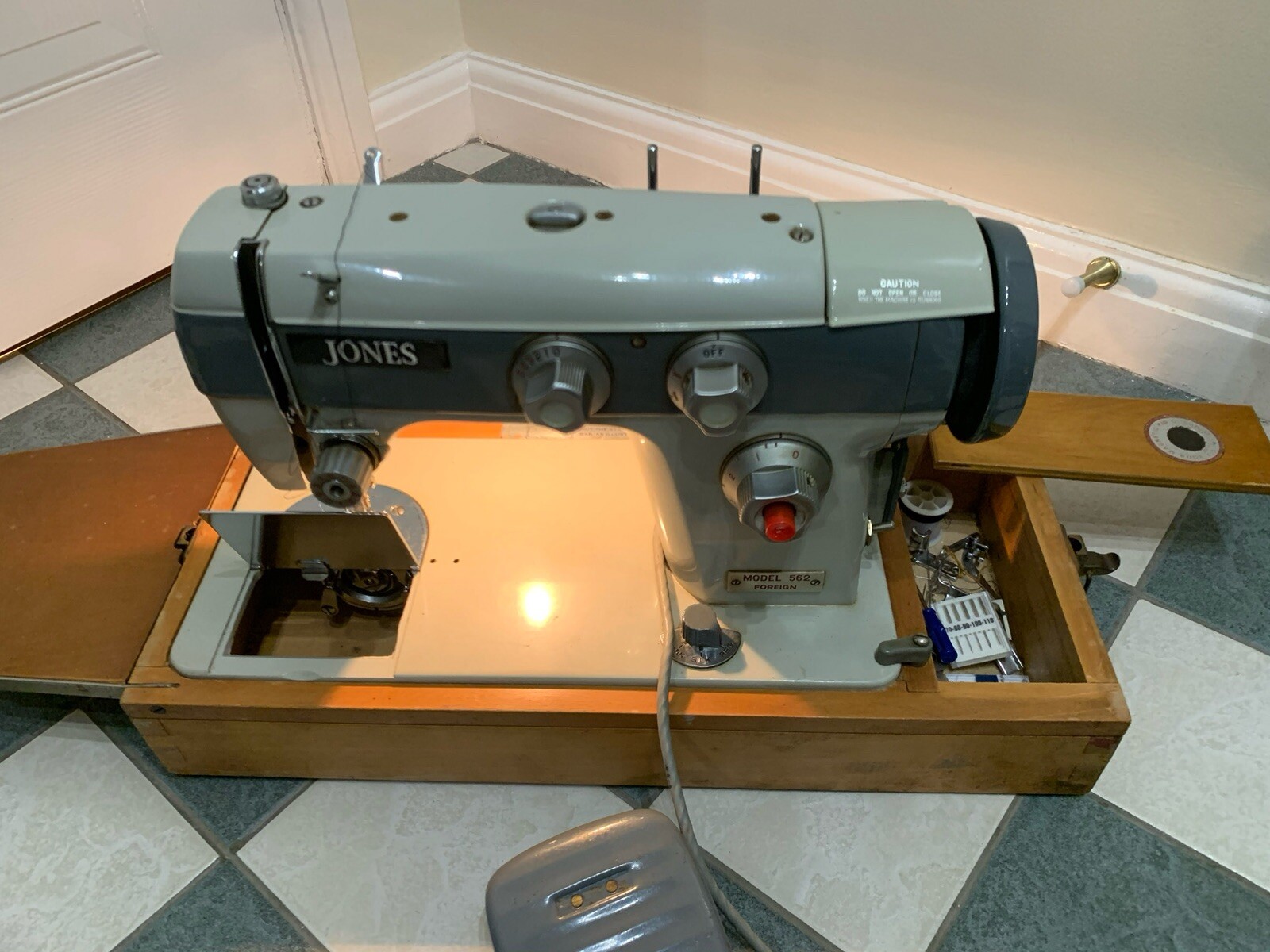 Jones 562 Foreign Sewing Machine Vintage | eBay UK