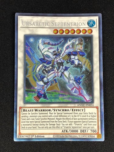 YUGIOH URSARCTIC SEPTENTRION ANGU-EN034 1ST COLLECTORS RARE NM | eBay